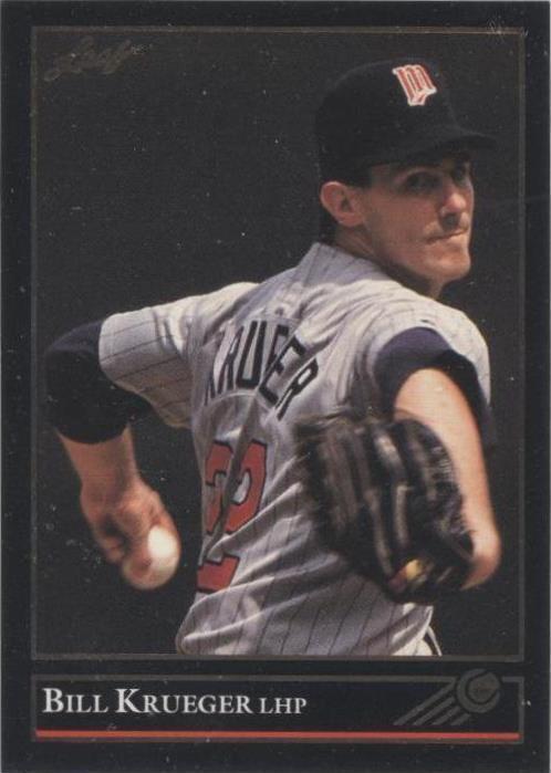 1992 Leaf - Bill Krueger #477 Gold for sale online | eBay