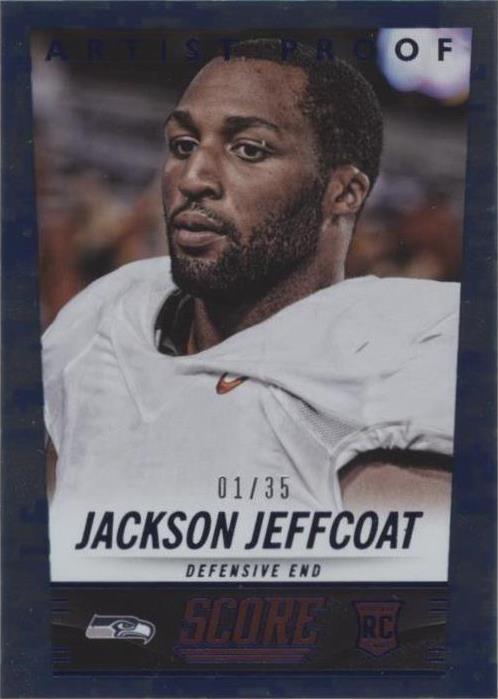 2014 Score - Artist Proof #373 Jackson Jeffcoat /35 (RC) for sale ...