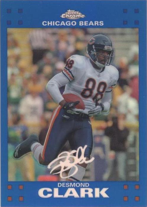 2007 Topps Chrome - Desmond Clark #TC141 Blue Refractor for sale online ...