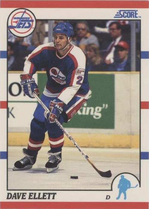 1990-91 Score 100 Hottest Players and Rising Stars - Dave Ellett #29 ...