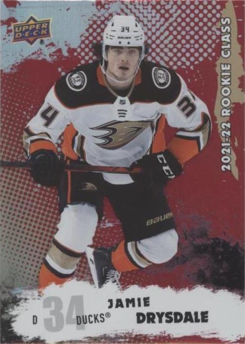 2021-22 Upper Deck Series 1 - 2021-22 Rookie Commemorative Class Jamie Drysdale #RC-11 Red (RC ...