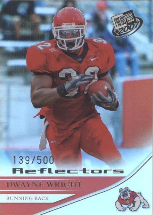 2007 Press Pass - Reflectors #37 Dwayne Wright /500 (RC) for sale ...