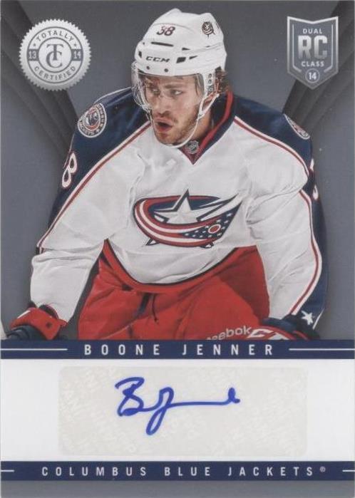 2013-14 Totally Certified - Rookie Signatures #TR-BJE Boone Jenner (AU ...