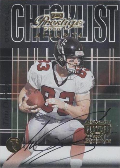 2000 Playoff Prestige - Team Checklists #CL64 Tim Dwight (AU) for sale ...