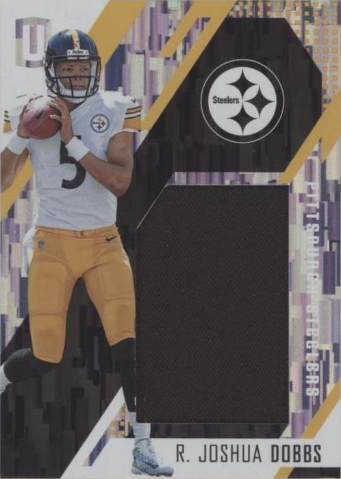 2017 Panini Unparalleled - Rookie Stitches R. Joshua Dobbs #RS-RD Wind ...