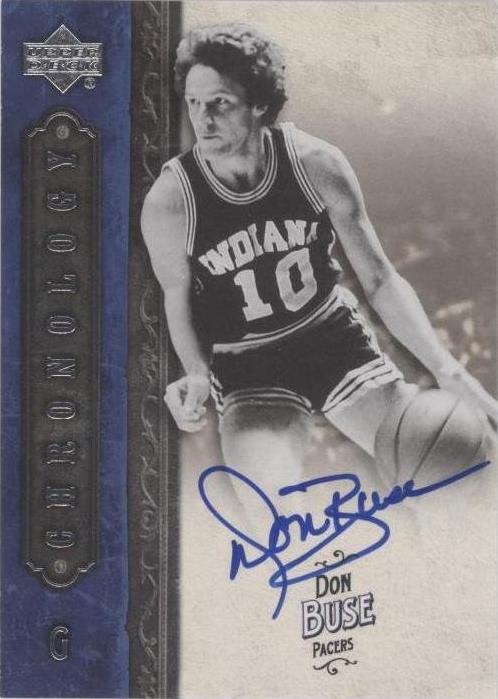 2006-07 Upper Deck Chronology - Autographs #32 Don Buse (AU) for sale ...