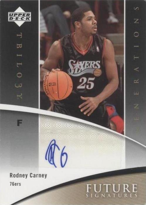 2006-07 Upper Deck Trilogy - Generations Future Signatures Rodney ...