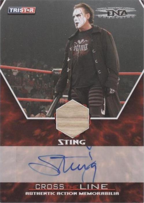 2008 TRISTAR TNA Wrestling Cross the Line - Authentic Action ...