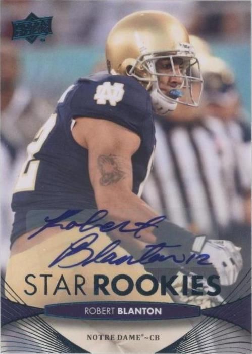 2012 Upper Deck - Star Rookies Autographs #124 Robert Blanton (AU, RC) for sale online | eBay