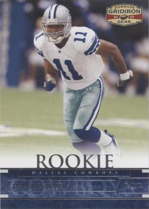2007 Donruss Gridiron Gear - Rookie Retail #179 Jerard Rabb /599 (RC ...