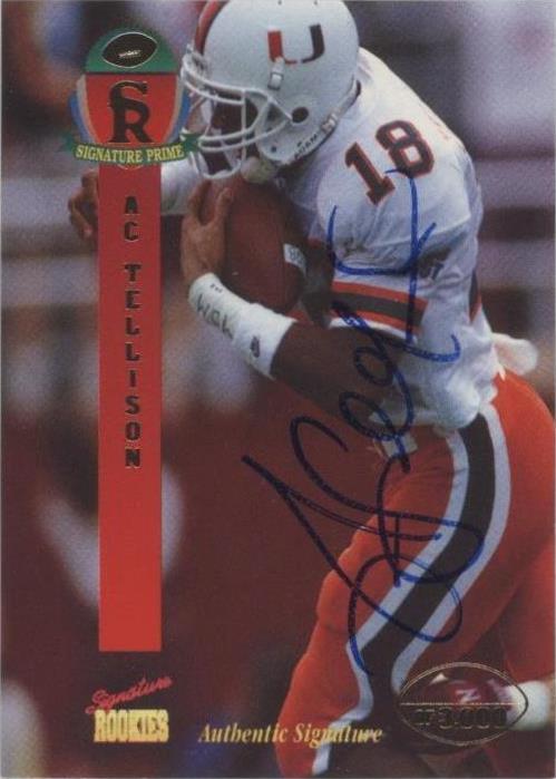 1995 Signature Rookies Prime - Autographs Missing Serial Number #43 A.C ...