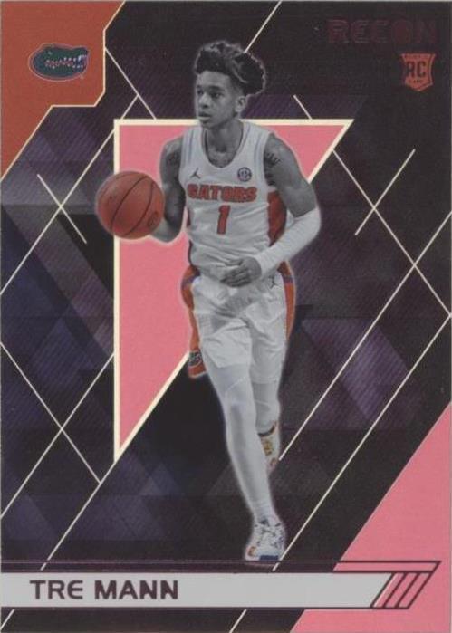 2021-22 Panini Chronicles Draft Picks - Recon Tre Mann #134 Pink (RC ...