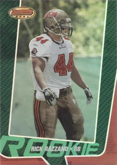 2005 Bowman's Best - Rookie Green #70 Rick Razzano /799 (RC) for sale ...