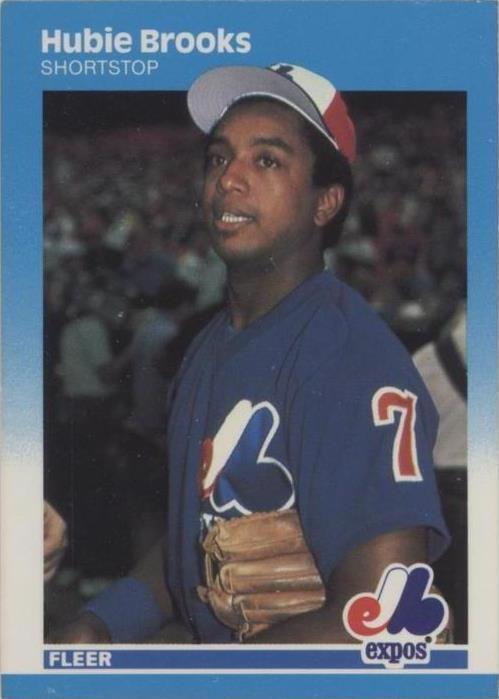 1987 Fleer - Hubie Brooks #314 Glossy for sale online | eBay