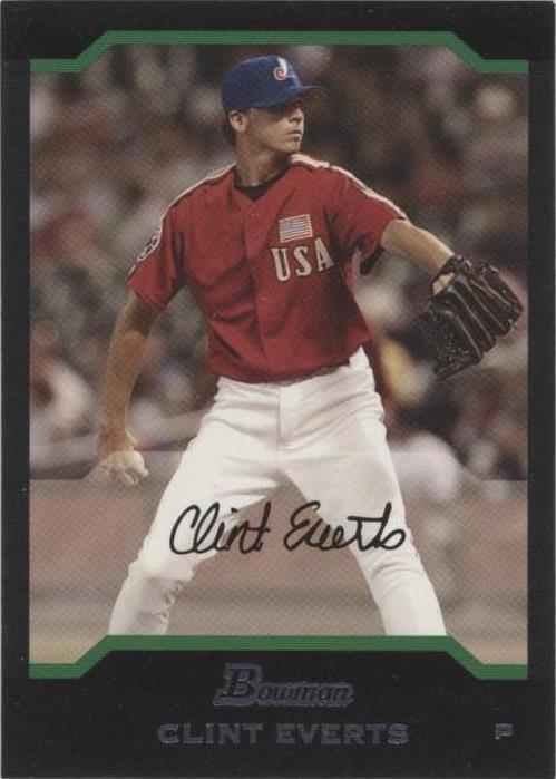 2004 Bowman Draft Picks & Prospects - Clint Everts #BDP128 for sale ...