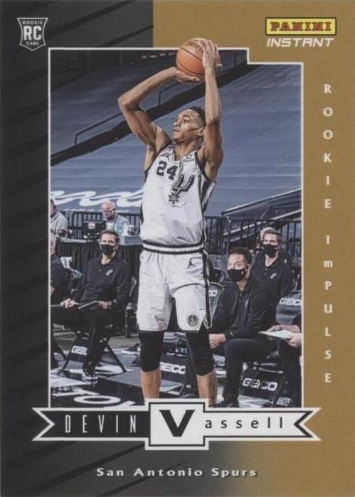 2020-21 Panini Instant - Rookie Impulse Devin Vassell #RI-11 /1740 (RC ...