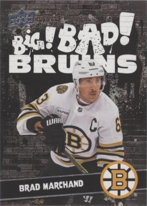 2023-24 Upper Deck Boston Bruins Centennial - Big Bad Bruins #185 Brad ...