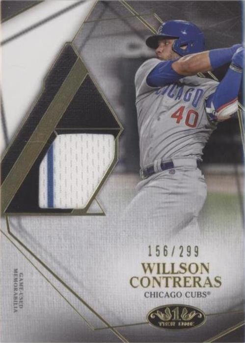 2022 Topps Tier One - Topps Certified Relics Willson Contreras #T1R1-WCO /299 (MEM) for sale ...