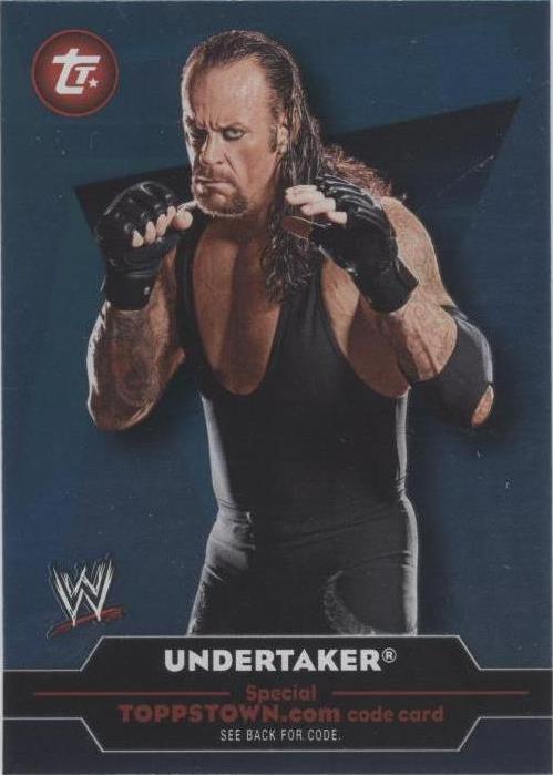 2010 Topps WWE - ToppsTown.com Code Cards #TT8 Undertaker for sale ...