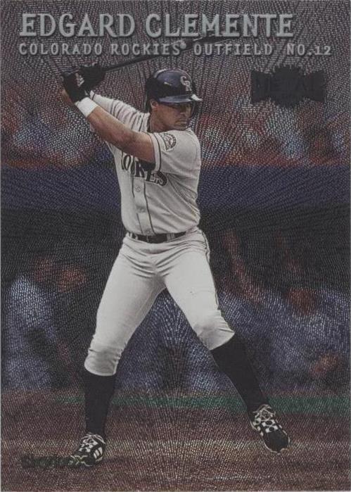 2000 Skybox Metal - #37 Edgard Clemente for sale online | eBay