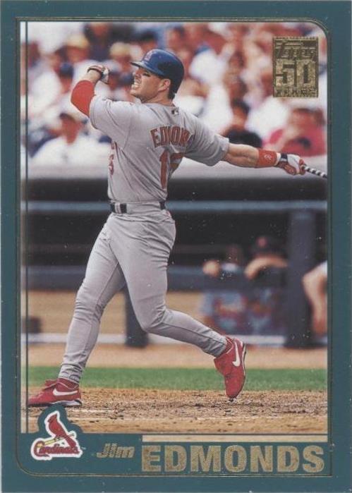 2001 Topps - #702 Jim Edmonds for sale online | eBay