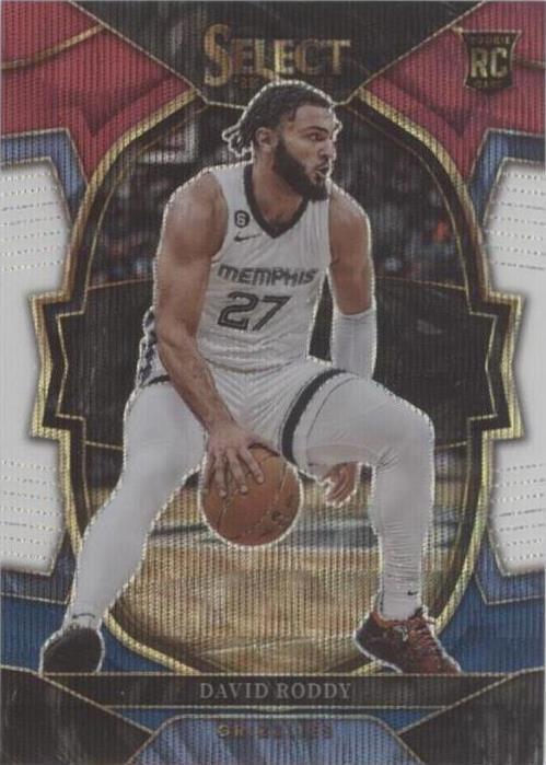 2022-23 Panini Select - Concourse David Roddy #78 Tri-Color Prizm (RC ...