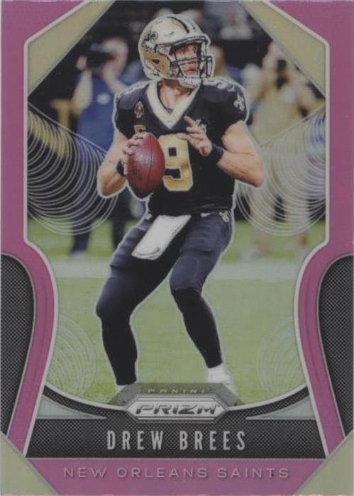 2019 Panini Prizm - Pink Prizm #186 Drew Brees for sale online | eBay