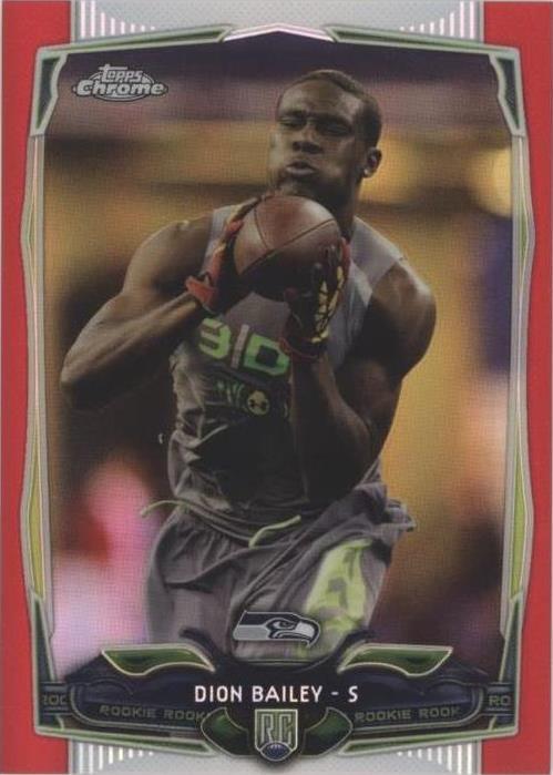 2014 Topps Chrome - Red Refractor #208 Dion Bailey /25 (RC) for sale ...