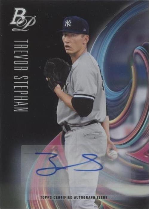 2018 Bowman Platinum - Top Prospects Autographs #TOP-81 Trevor Stephan ...