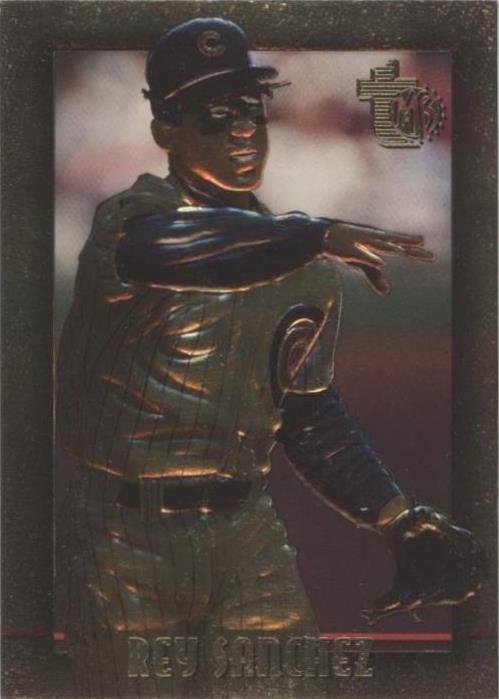 1995 Topps Embossed - Rey Sanchez #59 Golden Idols for sale online | eBay