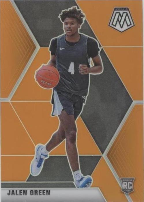 2021-22 Panini Chronicles Draft Picks - Mosaic Jalen Green #254 Orange (RC) for sale online | eBay