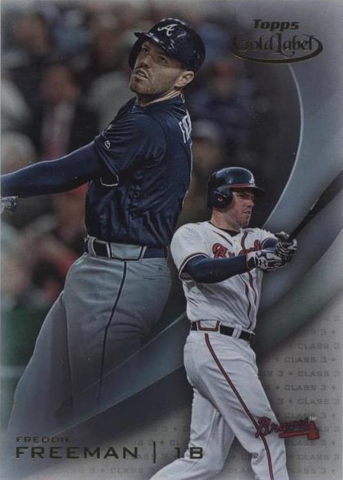 2016 Topps Gold Label - Freddie Freeman #64 Class 3 for sale online | eBay