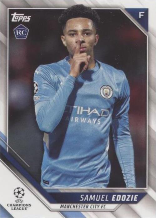 2021-22 Topps UCL Collection - #55 Samuel Edozie (RC) for sale online ...