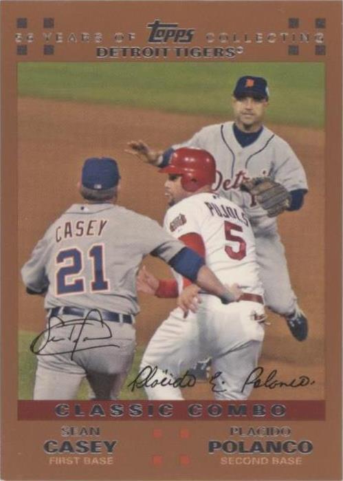 2007 Topps - Classic Combo Copper Albert Pujols is the baserunner #653 ...