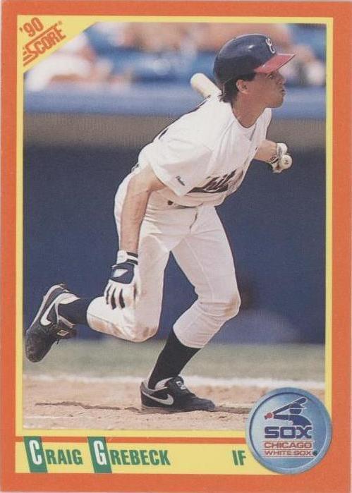 1990 Score Rookie & Traded - Craig Grebeck #105T (RC) for sale online ...