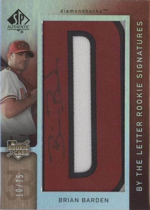 2007 SP Authentic - By the Letter Rookie Signatures Letter D #133 Brian ...