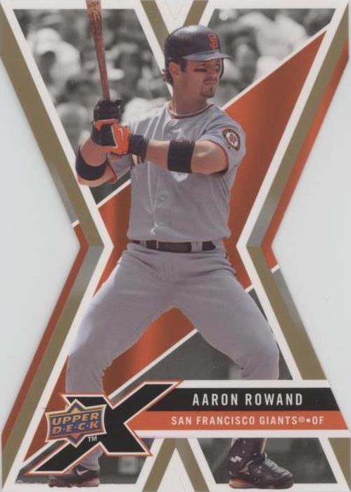 2008 Upper Deck X - Gold Die-Cut #85 Aaron Rowand for sale online | eBay