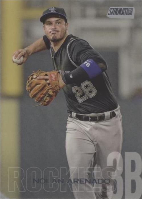 2018 Topps Stadium Club - Fielding #290 Nolan Arenado for sale online ...