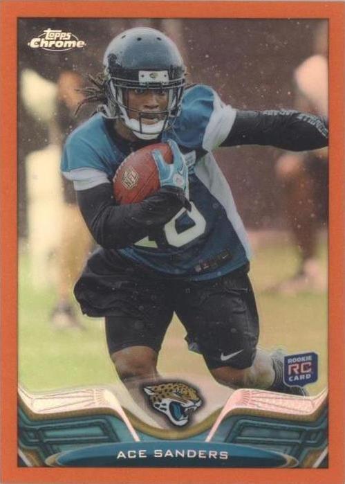 2013 Topps Chrome - Ace Sanders #79 Orange Refractor (RC) for sale ...