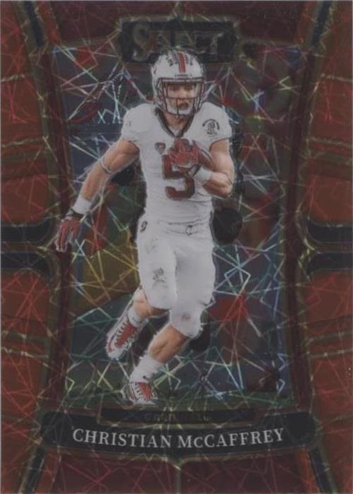 2023 Panini Select Draft Picks - Concourse Christian McCaffrey #41 Red Lazer Prizm for sale ...