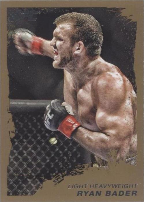 2011 Topps UFC Moment of Truth - Gold #111 Ryan Bader for sale online ...