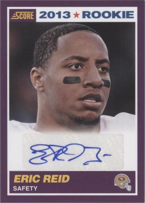 2013 Score - Rookie Purple Signatures #365 Eric Reid /49 (AU, RC) for ...