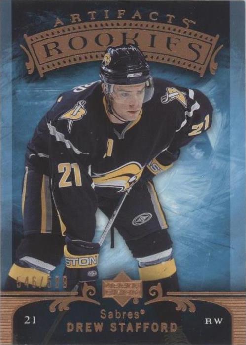 2006-07 Upper Deck Artifacts - #234 Drew Stafford /599 (RC) for sale online | eBay