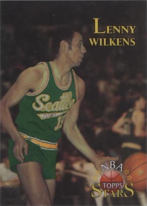 1996 Topps Stars - Lenny Wilkens #149 Finest Refractor for sale online | eBay