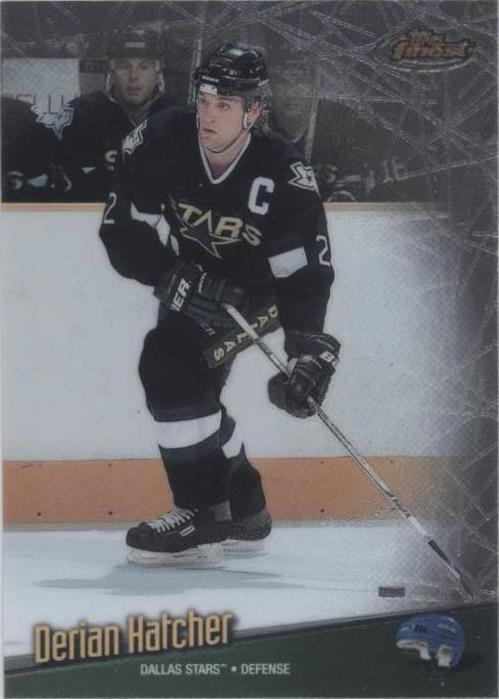 1998-99 Topps Finest - No-Protector #39 Derian Hatcher for sale online ...