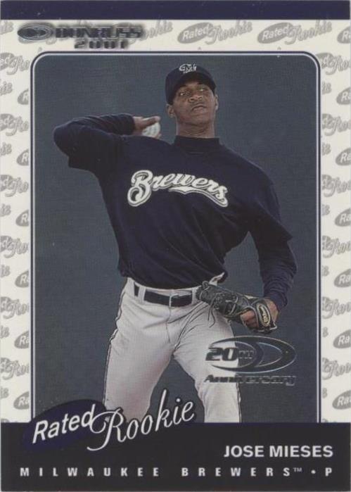 2001 Donruss - Rated Rookie #175 Jose Mieses /2001 (RC) for sale online ...