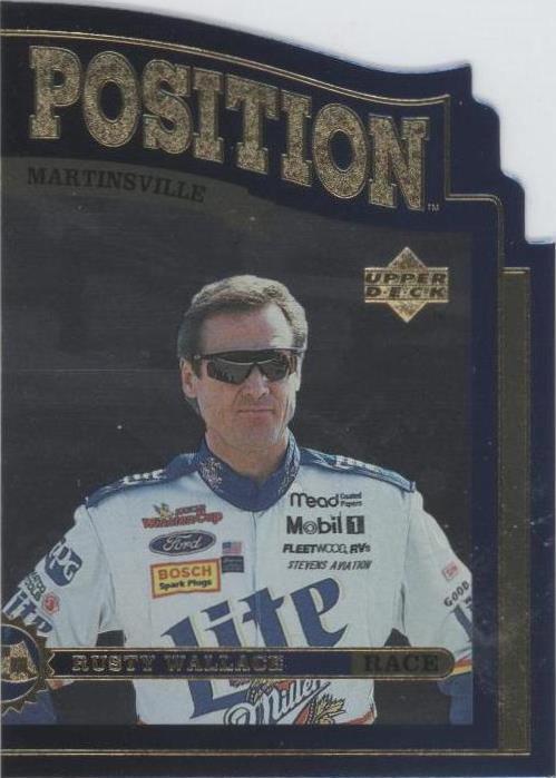 1997 Upper Deck Road to the Cup - Premiere Position Rusty Wallace #PP8 ...