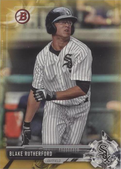2017 Bowman Draft - Gold #BD-80 Blake Rutherford /50 (RC) for sale ...