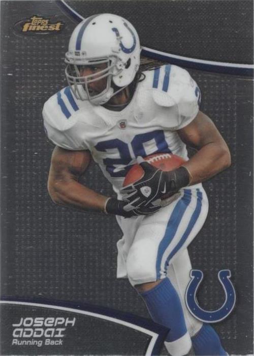 2011 Topps Finest - #105 Joseph Addai for sale online | eBay