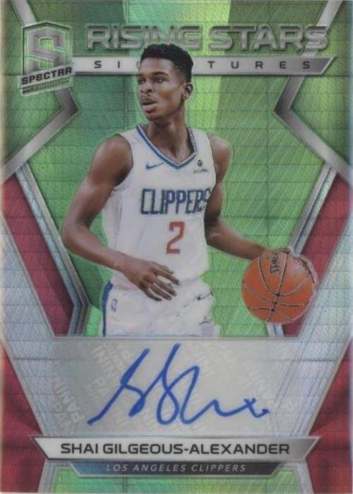 2018-19 Panini Spectra - Rising Stars Signatures Shai Gilgeous ...